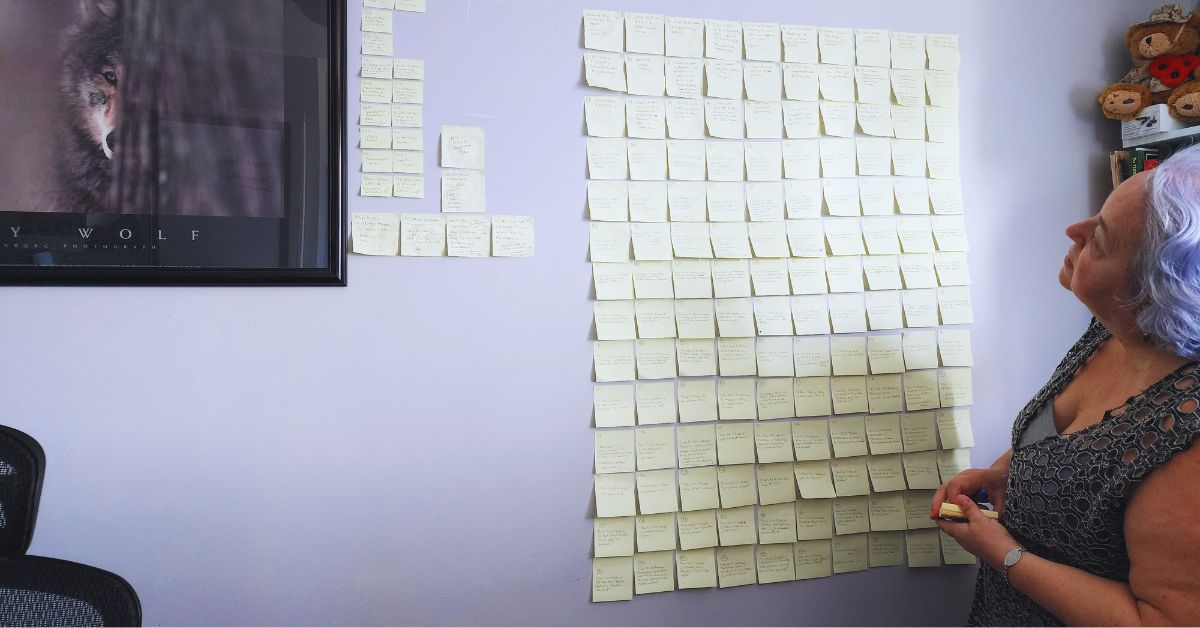 How I Brainstormed 100 Blog Topic Ideas in Under an Hour Using Post-it ...